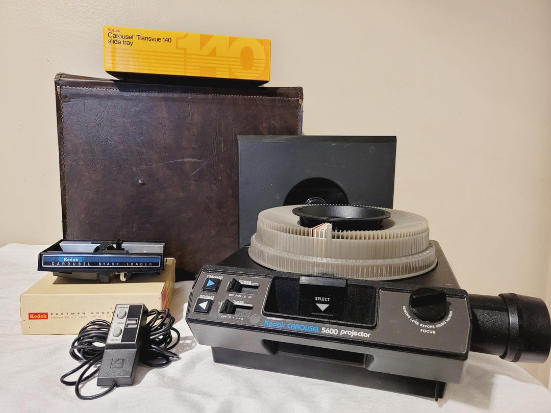 Professionally Serviced Kodak 5600 Carousel Slide Projector Fully Functional - Etsy