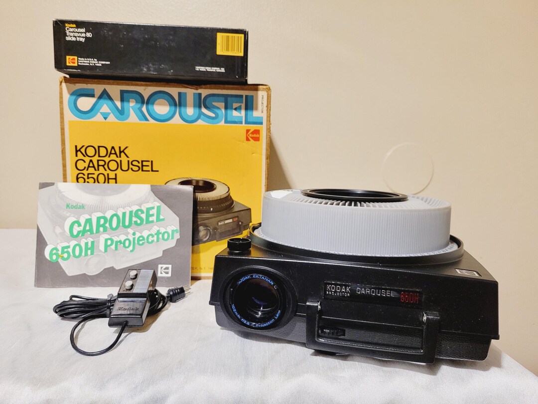 Rebuilt Kodak 650H Slide Projector Fully Functional See Video - Etsy
