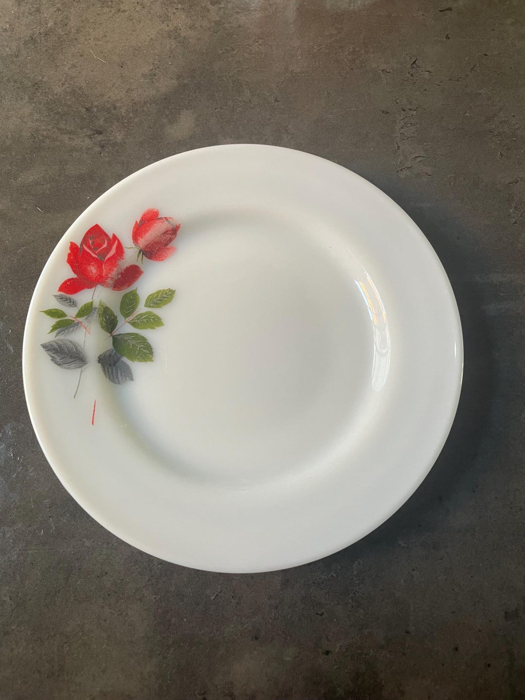 June Rose 1960s Pyrex Side Plates - Etsy