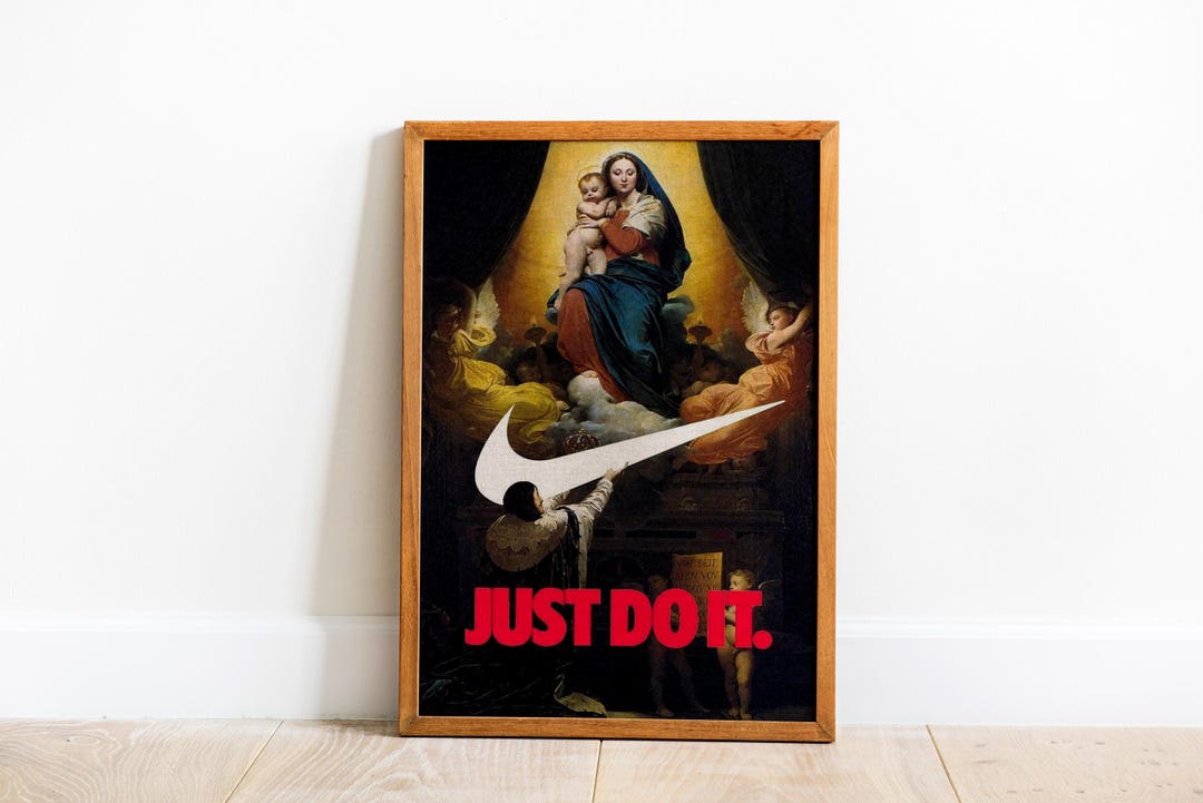Just Do It Poster, Nike Decorations, Nike Poster, Nike Wall Art, Nike ...