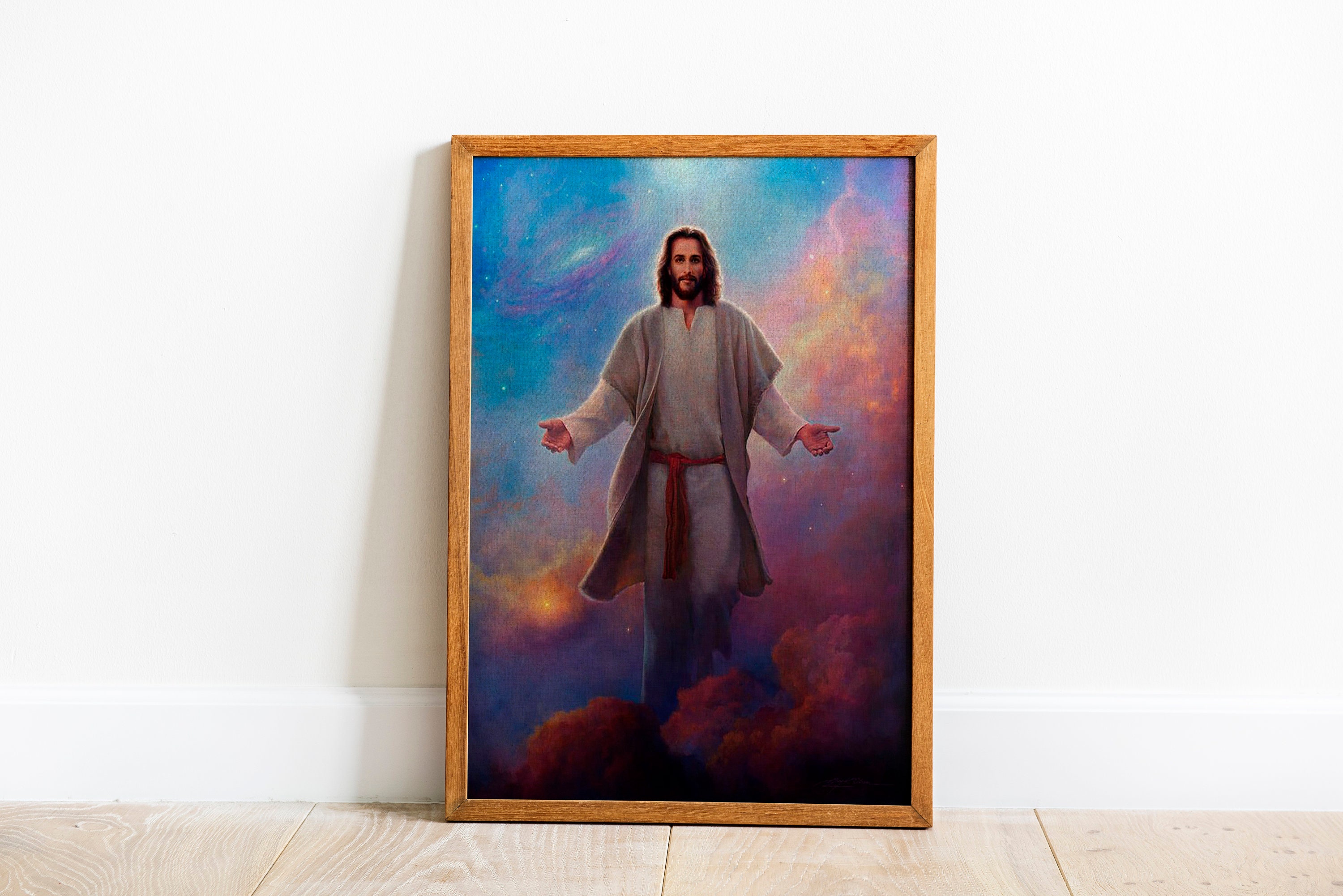 Jesus I Jesus Poster I Jesus Wall Art I for God so Loved the World I ...