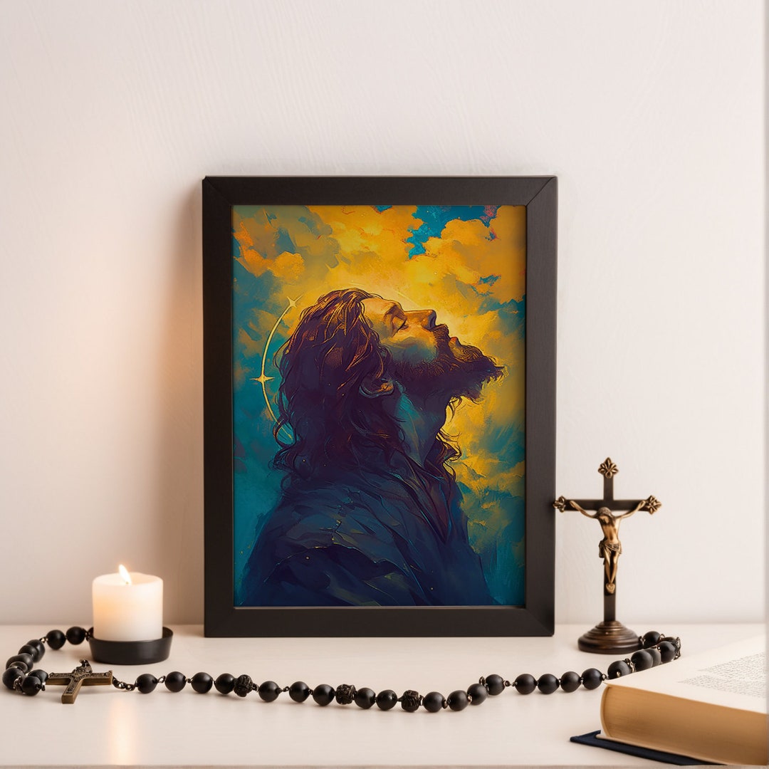 Pictures of Jesus Christ I for God so Loved the World I Jesus Leaves ...