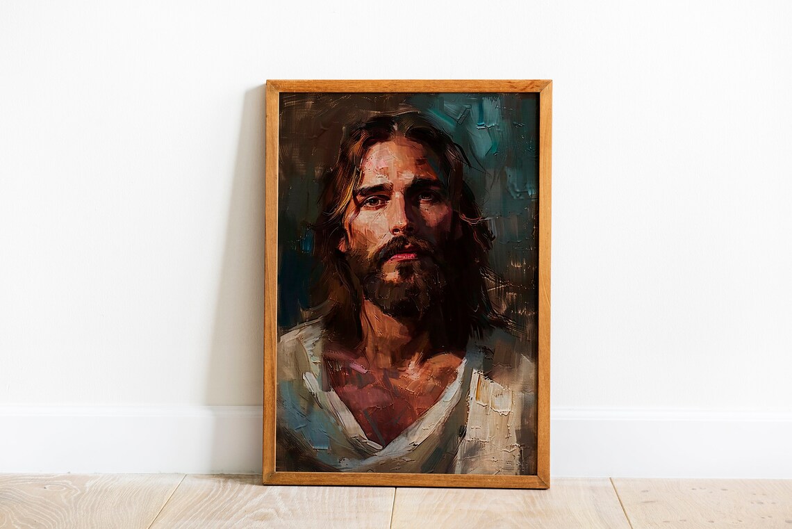 Pictures of Jesus Christ I for God so Loved the World I Jesus Leaves ...