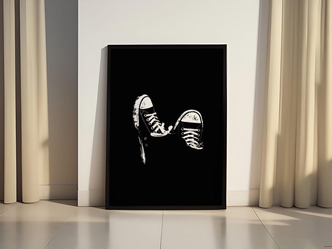 Black and White Indifference Poster, Living Room, Bedroom Poster ...