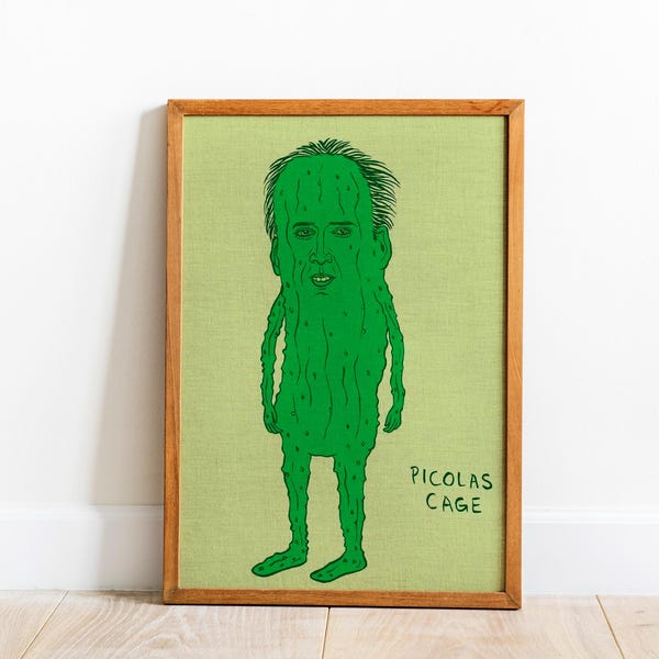 Pickolas Cage - Etsy