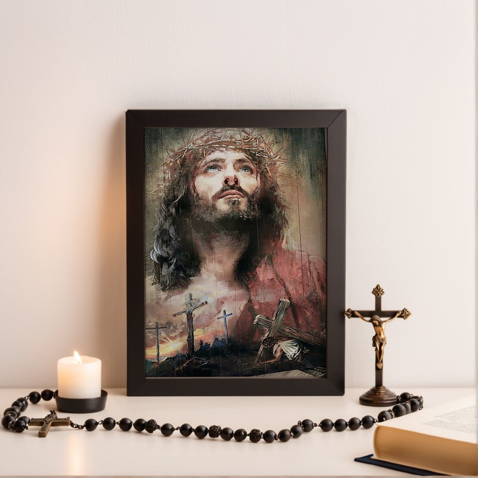 Jesus I Jesus Poster I Jesus Wall Art I for God so Loved the World I ...