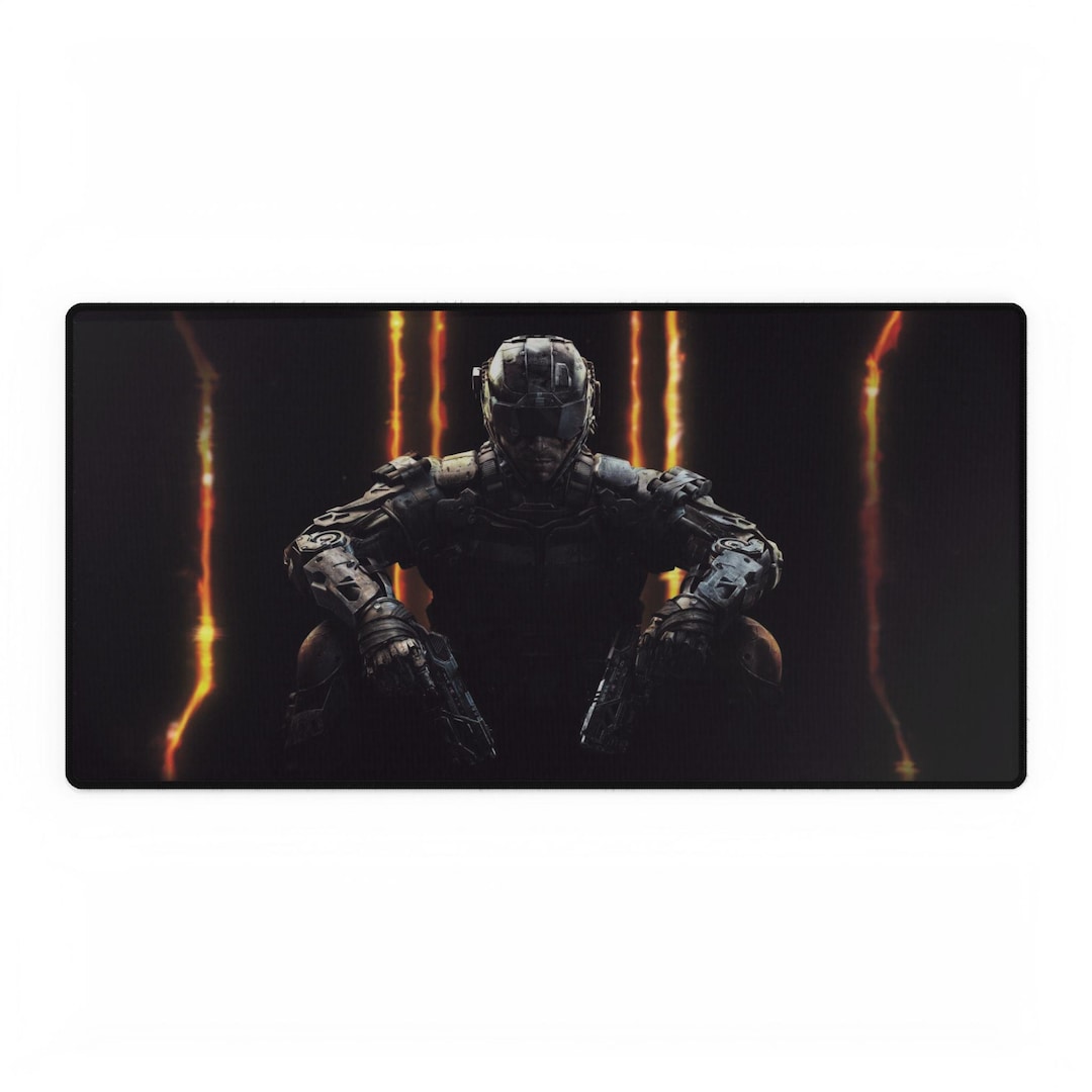 Black Ops 3 Soldier - Desk Mat, Gaming Mouse Pad, Computer Desk ...