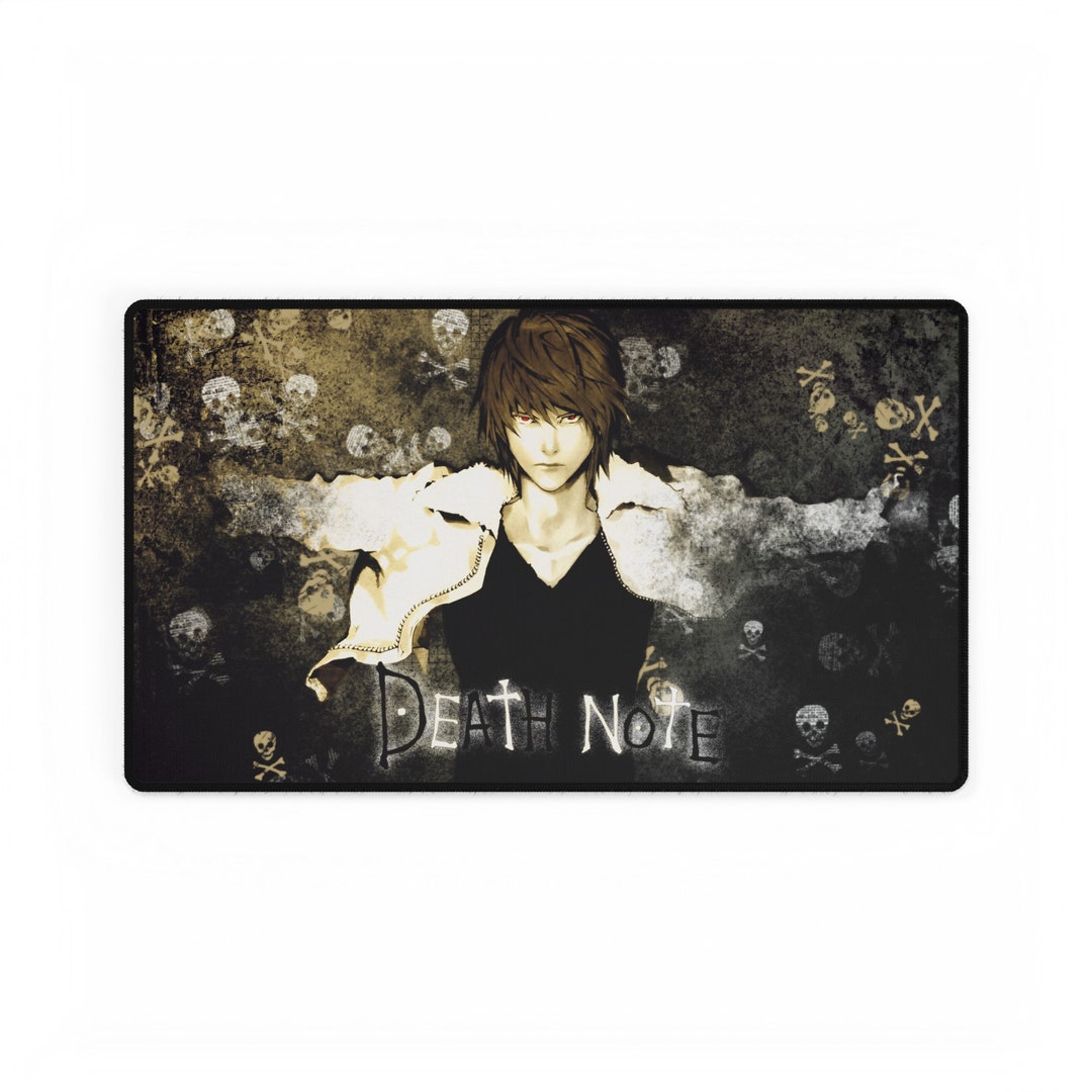 Death Note Light Yagami Mousepad High-quality, Non-slip, Anime Gaming ...