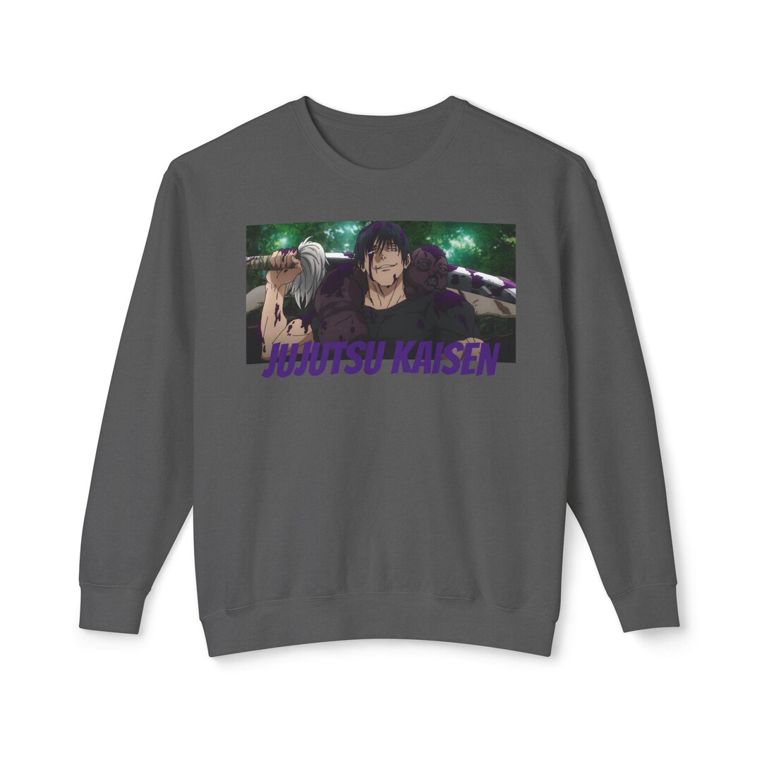 Jujutsu Kaisen Toji Fushiguro Sweatshirt, Anime Unisex Crewneck ...