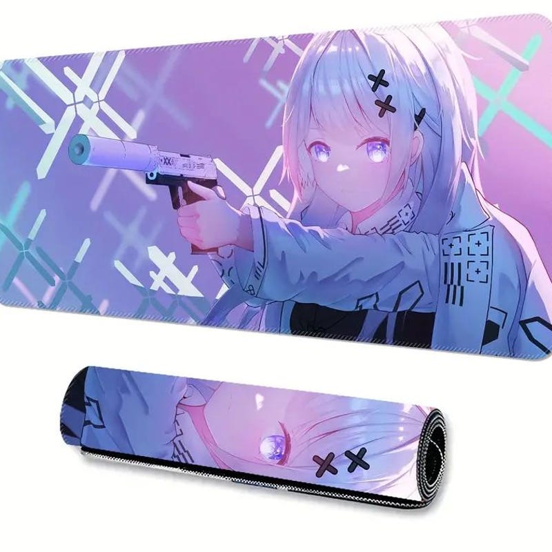 Anime Mouse Pad Girl - Etsy
