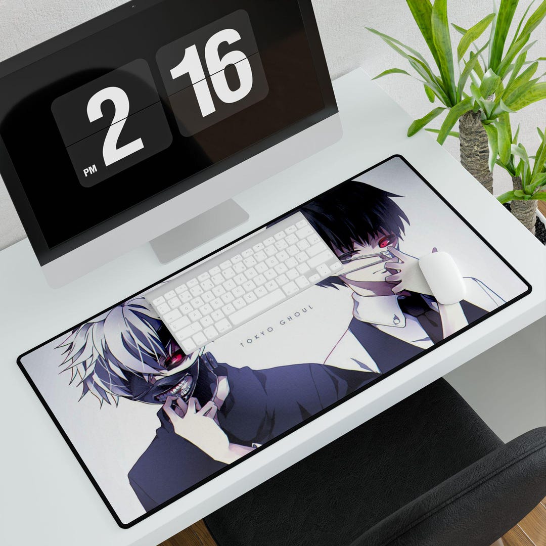 Retro Anime Tokyo Ghoul Mousepad - High-quality, Non-slip, Anime Gaming ...