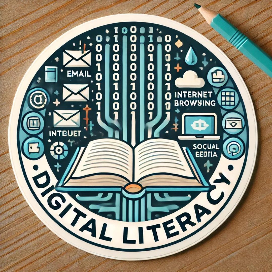 Digital Literacy Sticker - Etsy