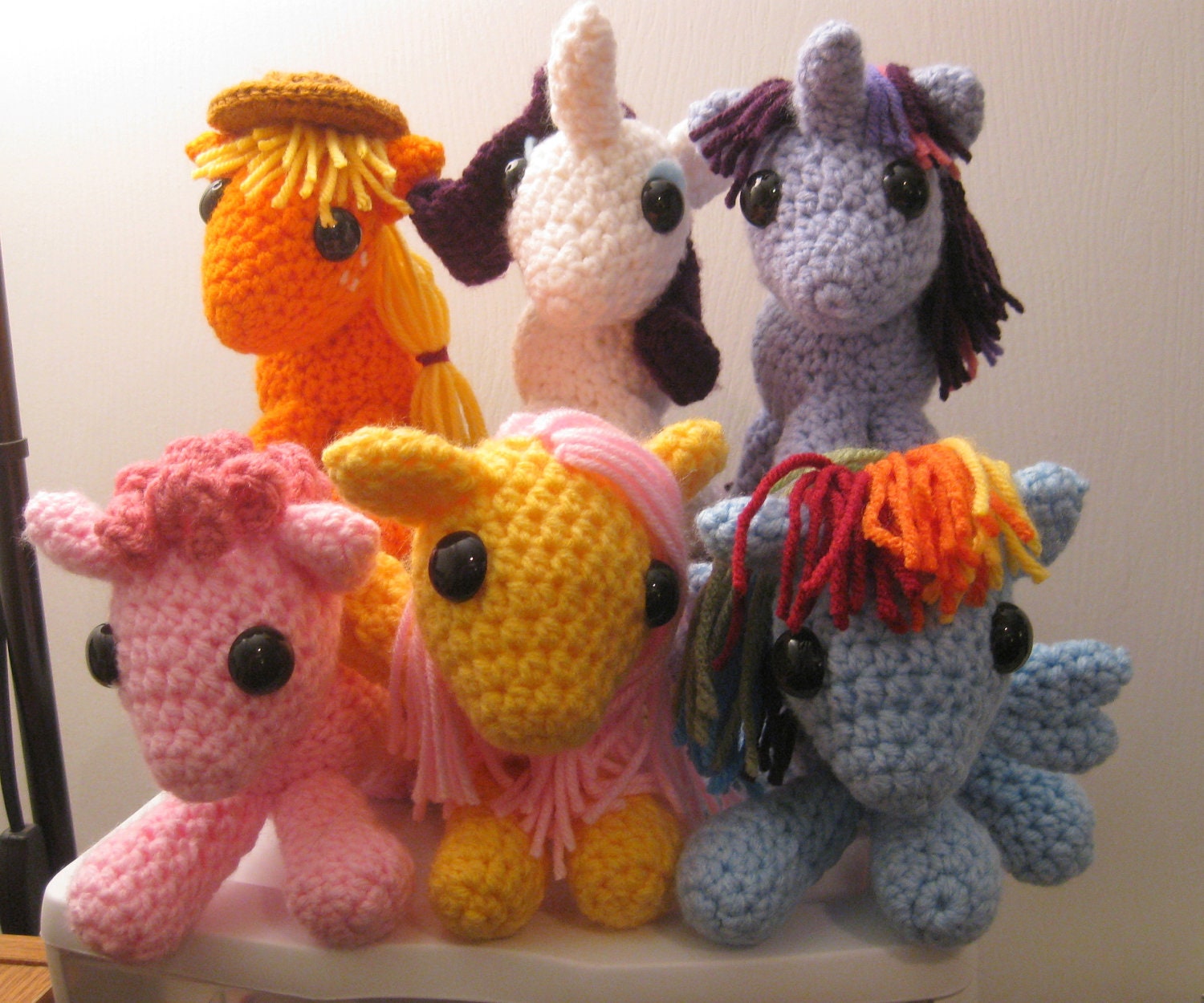 Crocheted Pony Amigurumi MLP Plush PATTERN - Etsy