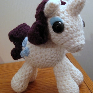 Crocheted Pony Amigurumi MLP Plush PATTERN - Etsy