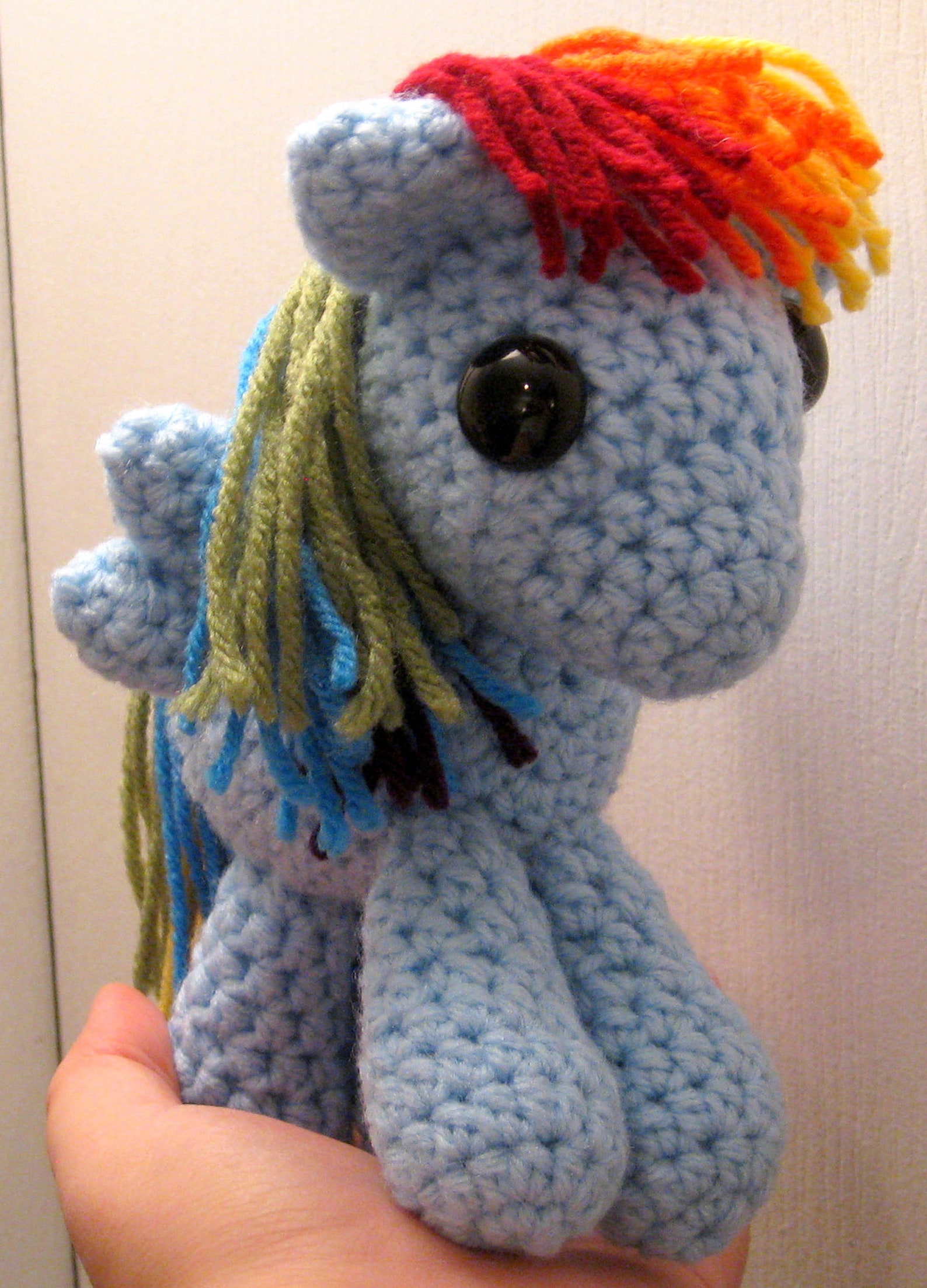 Crocheted Pony Amigurumi MLP Plush PATTERN - Etsy