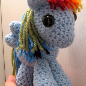 Crocheted Pony Amigurumi MLP Plush PATTERN - Etsy