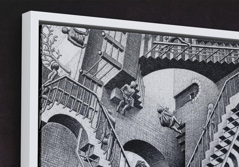 Relativity by Maurits Cornelis Escher Ready to Hang Canvas,m C ESCHER ...