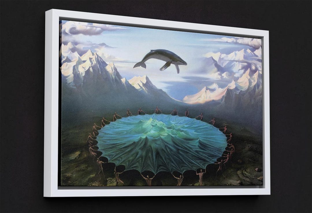 Vladimir Kush Ready to Hang Canvas, Vladimir Kush Painting Print ...