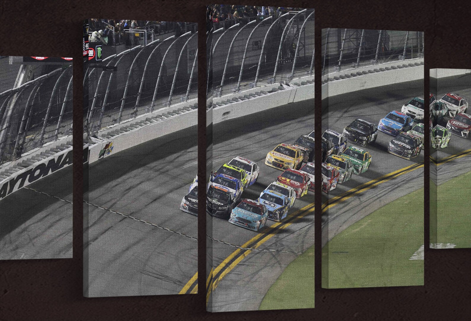 Nascar Race Track, Daytona International Speedway Canvas, Daytona 500 ...