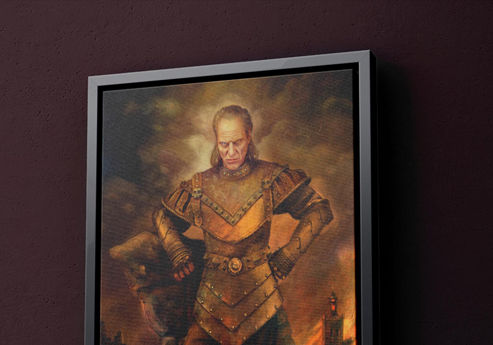Ghostbusters Painting Replica Vigo the Cruel From Print, Vigo the ...