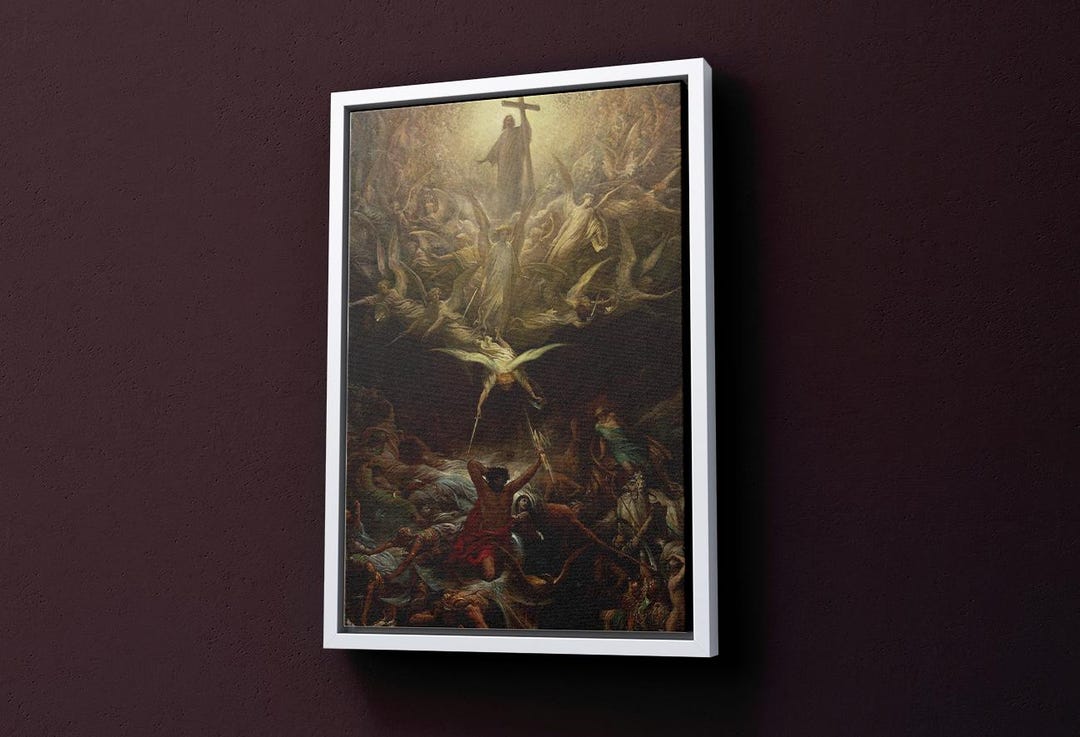 Gustave Dore the Triumph of Christianity Over Paganism Ready to Hang ...
