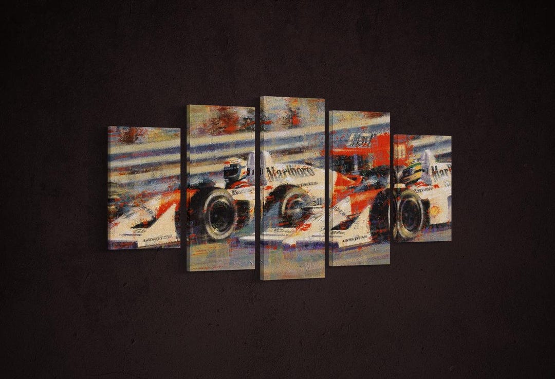 Formula 1 Canvas, F1 Wall Decor, Huge Canvas Wall Art, Formula 1 Wall ...