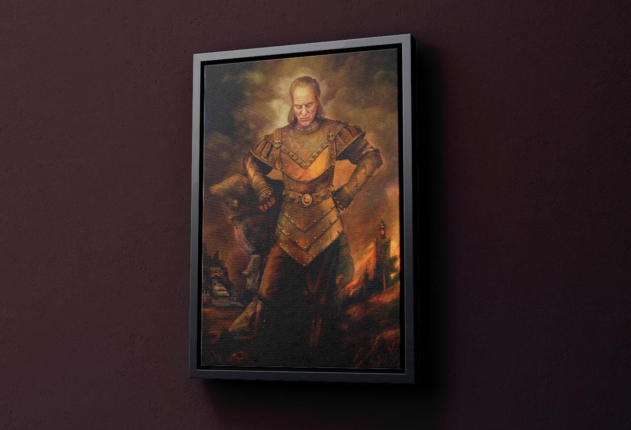 Ghostbusters Painting Replica Vigo the Cruel From Print, Vigo the ...