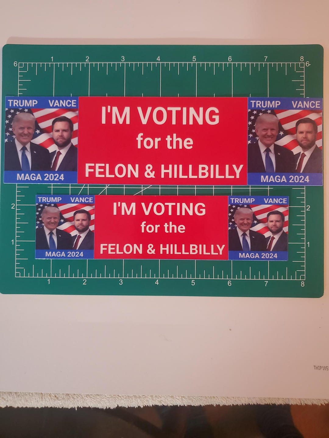 TRUMP Political Sticker Pack (12 Stickers) Mix and Match Free Shipping ...