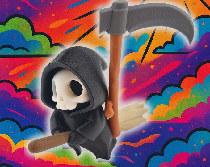 Scythe Keychain - Etsy