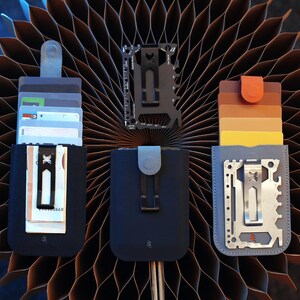 Compact and Expandable Men’s Wallet and Credit Card Holder - Etsy