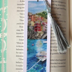 Italy Scene Painted Bookmark - Etsy