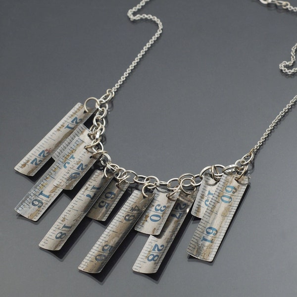 Ruler Necklace - Etsy