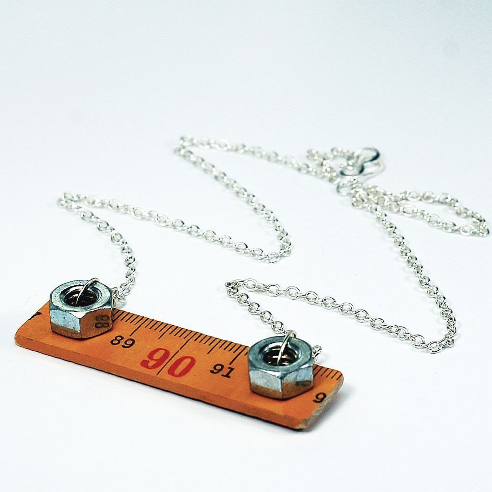 Ruler Necklace Upcycled Wooden Folding Ruler Hardware - Etsy