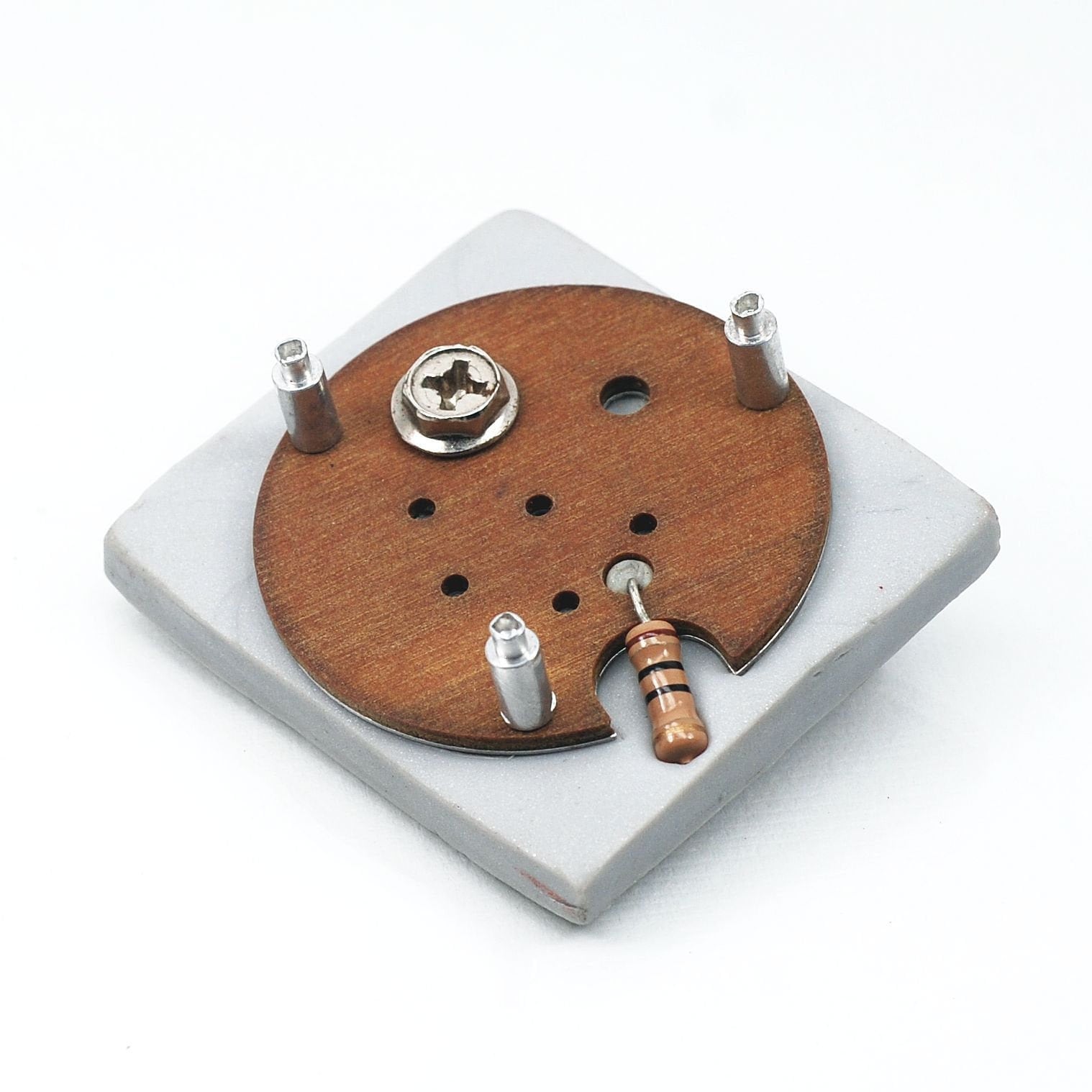 Modern Contemporary Jewelry Brooch Upcycled Clock Part | Etsy