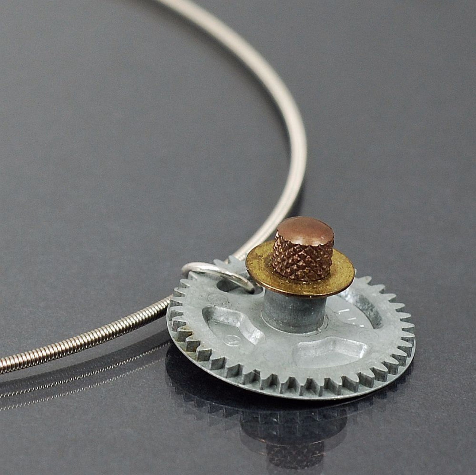 Guitar Steampunk Jewelry Guitar String Necklace Brass & - Etsy