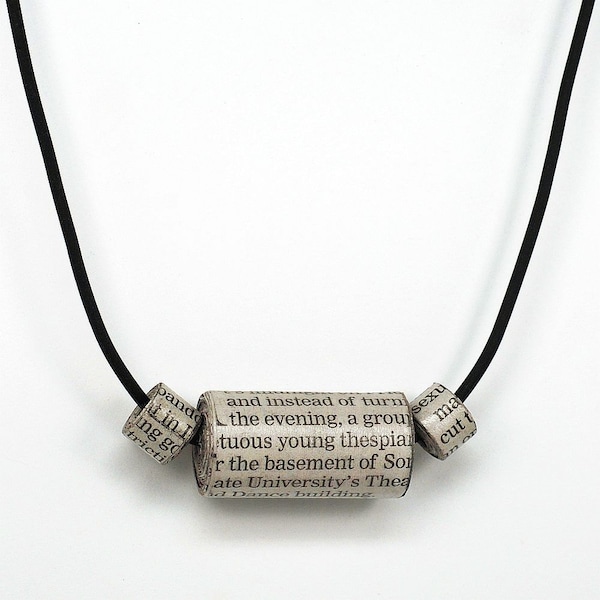Newspaper Jewelry - Etsy