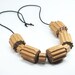 Upcycled Newspaper Bead Necklace Newspaper Jewelry Paper - Etsy