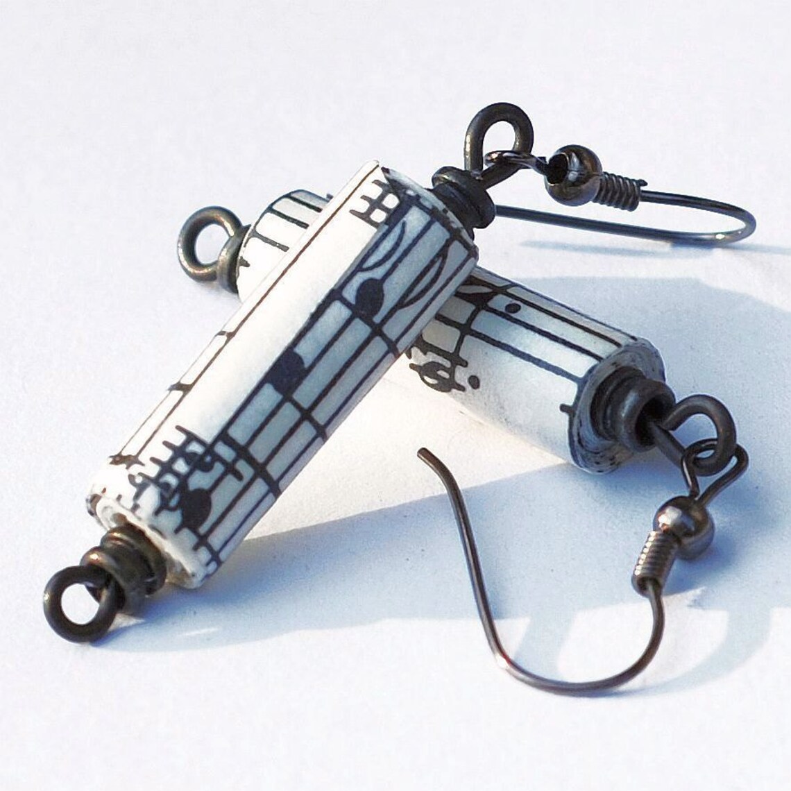 Sheet Music Bracelet Paper Bead Jewelry Vintage Music Cuff - Etsy