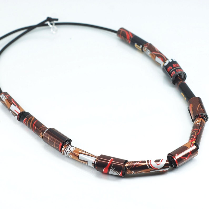 Brown Beer Can Necklace Shake Chocolate Porter Upcycled - Etsy