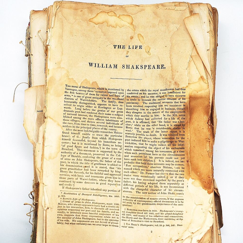 Shakespeare Paper Bead Earrings Shakespeare Jewelry Paper | Etsy