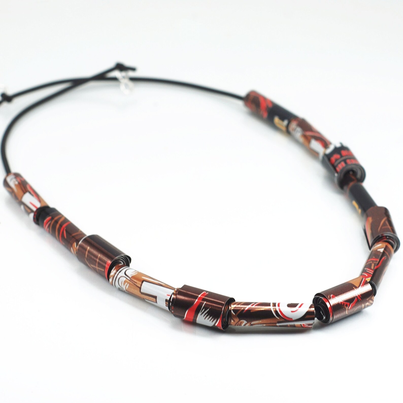 Brown Beer Can Necklace Shake Chocolate Porter Upcycled - Etsy