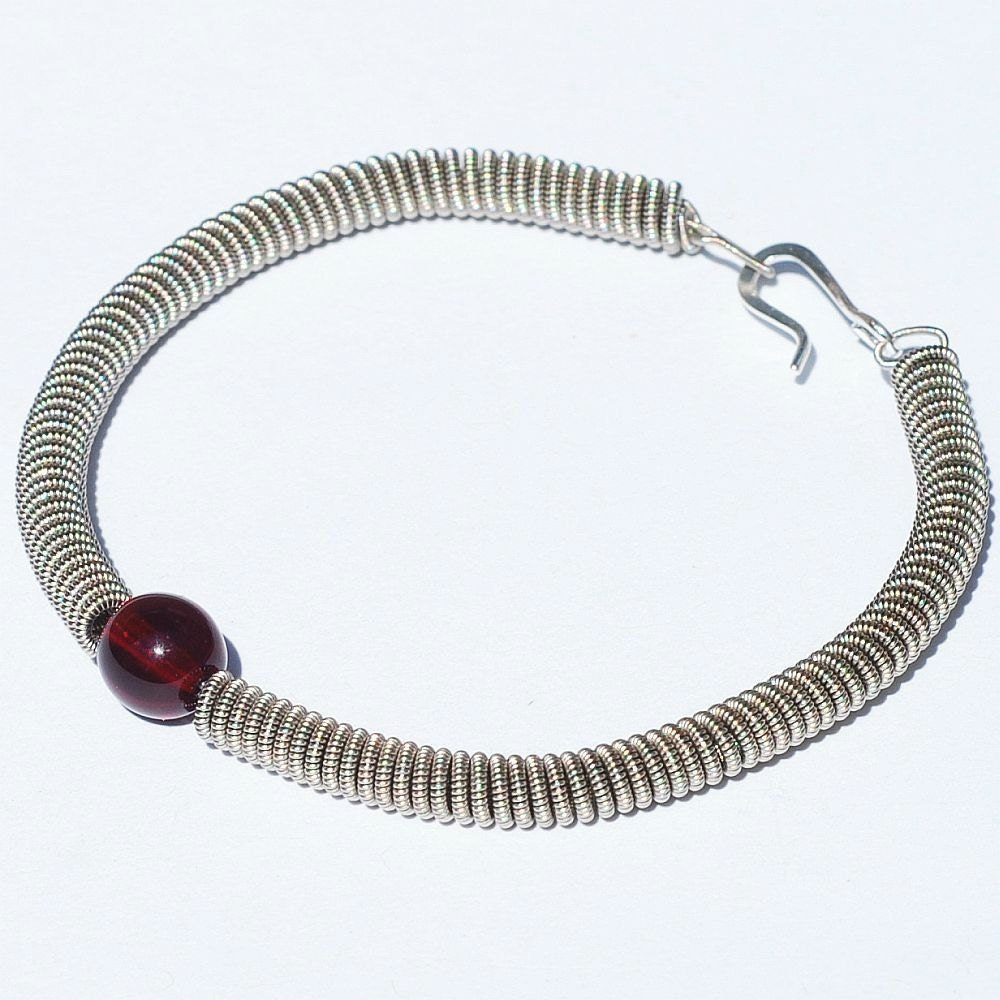 Guitar String Bracelet Upcycled Guitar String Jewelry With | Etsy