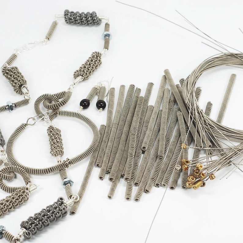 Bass Guitar String Bracelets 3 Upcycled Bass String - Etsy