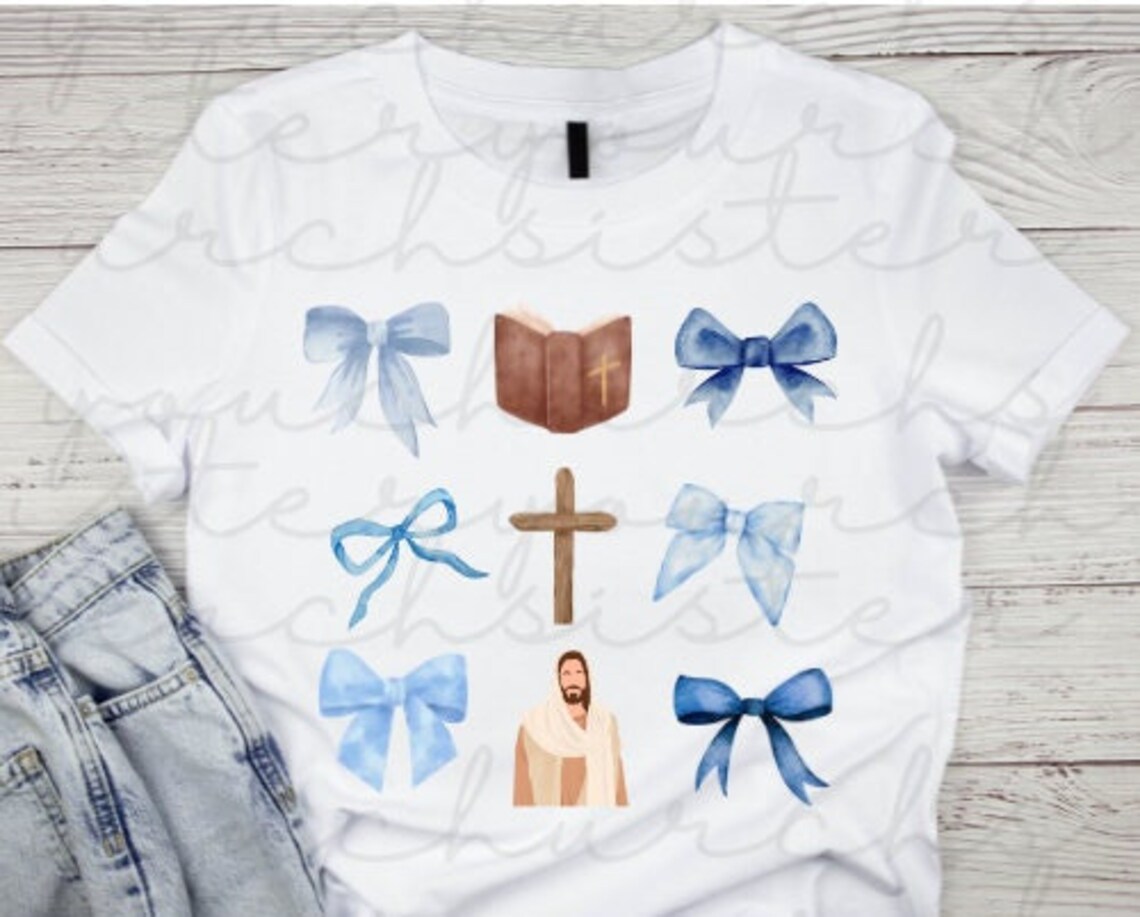 Coquette Bow Svg, Inspirational Svg, Christian Svg Png, Christian T ...