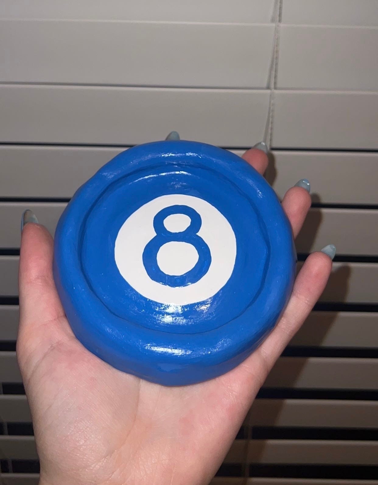 Clay Pool Ball Trinket Dish - Etsy