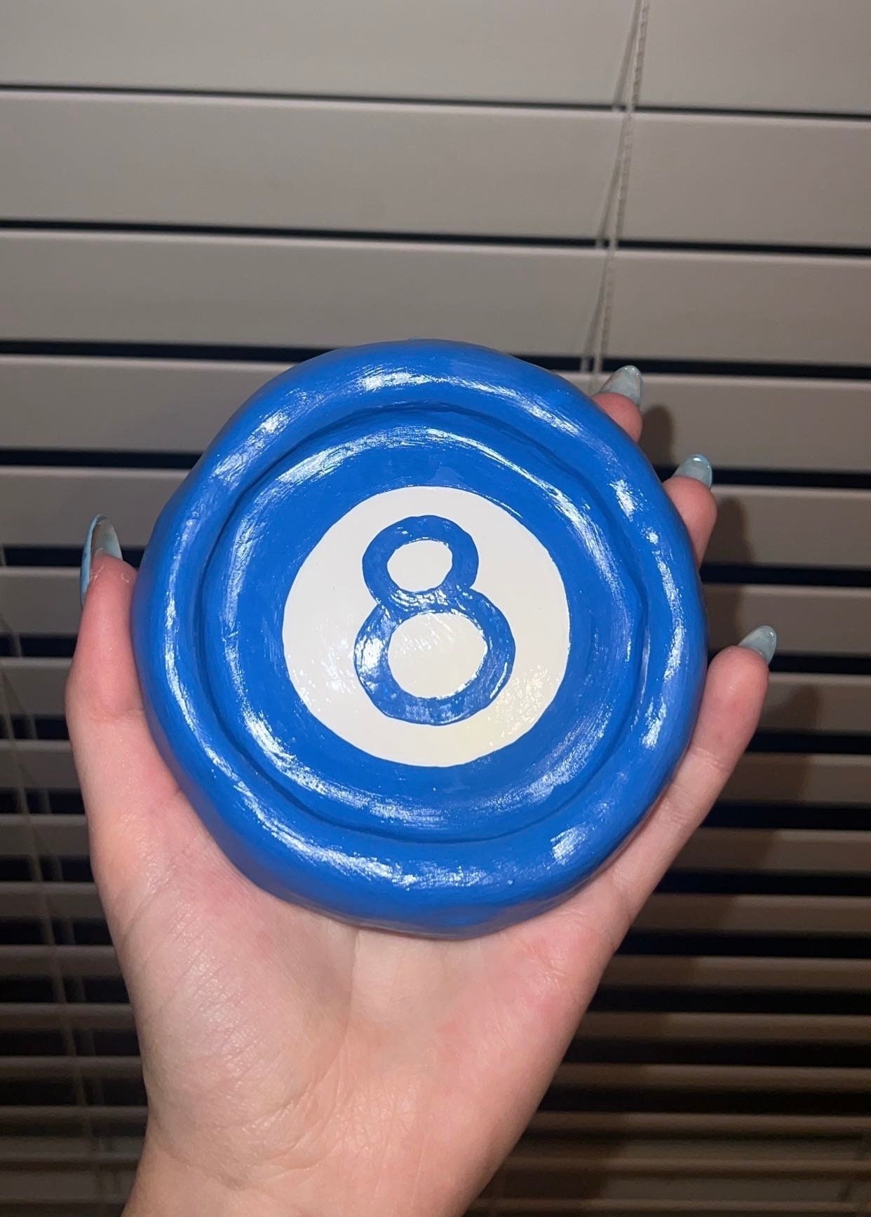 Clay Pool Ball Trinket Dish - Etsy