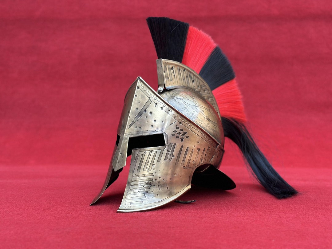 Spartan Helmet Special King Leonidas Helmet 300 Movie Fully Functional ...
