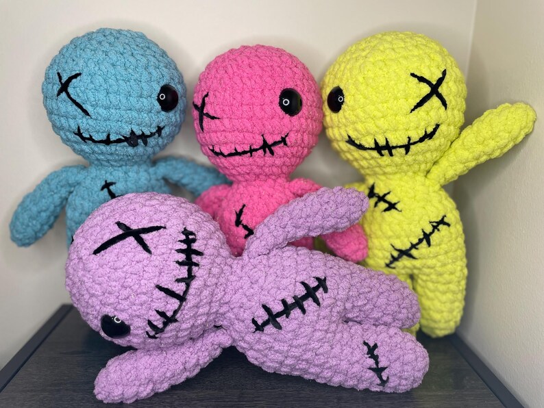 Voodoo Doll Plushie | Voodoo Amigurumi | Crochet Voodoo Plush - Etsy