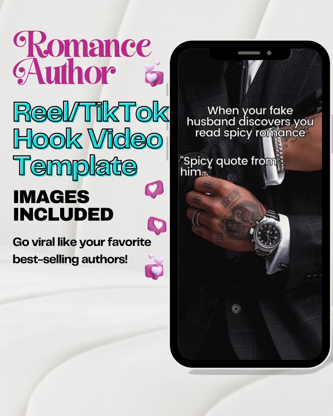 Instagram | Tiktok Templates for Authors | Canva Video Template - Etsy