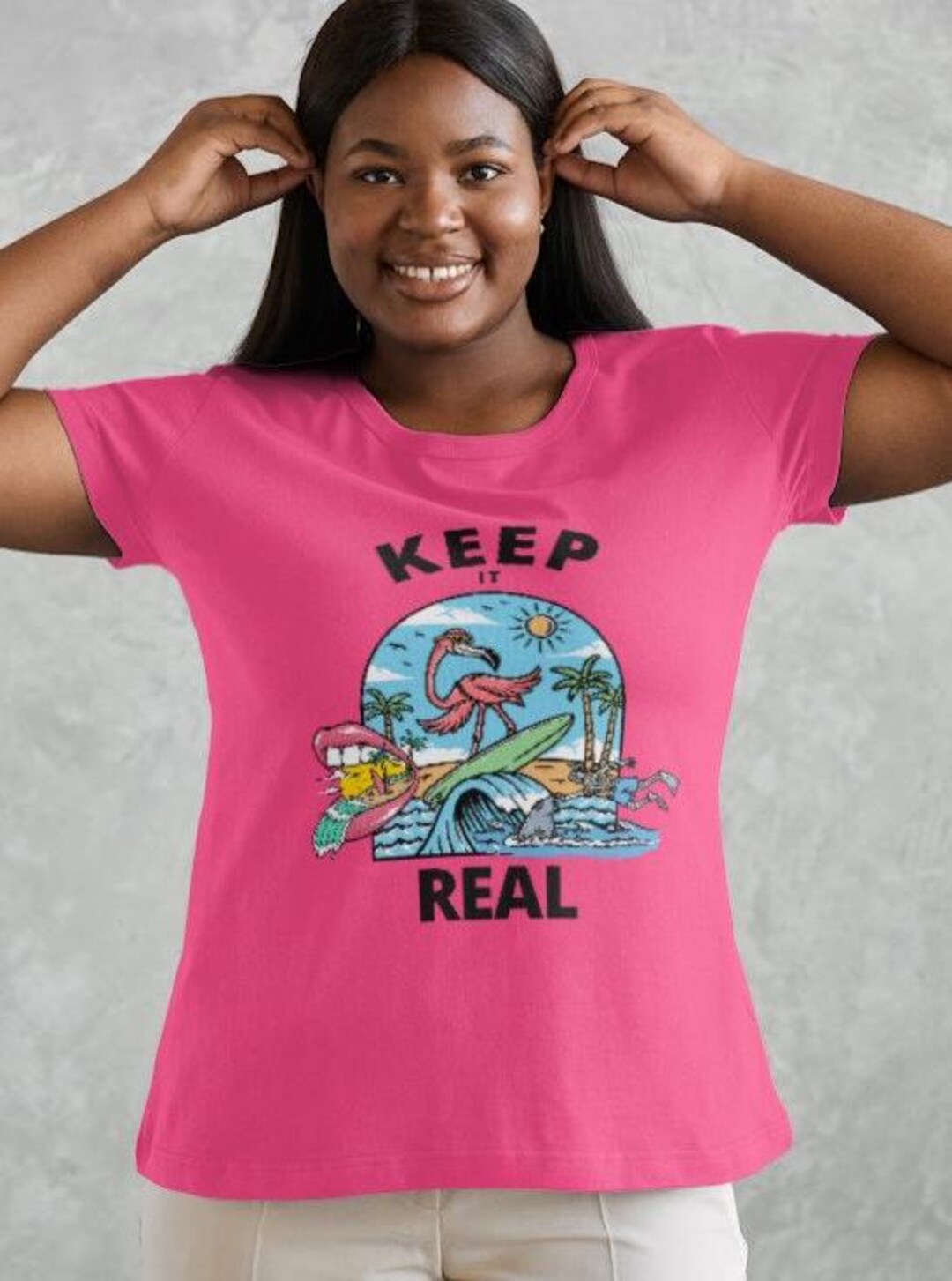 Keep It Real Customizable T-shirts Authentic Personality Tees Show Your ...